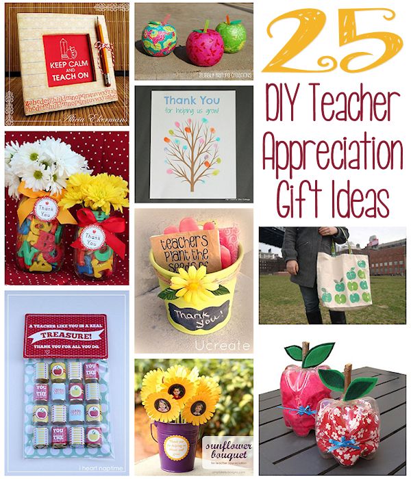 Homemade Teacher Appreciation Gifts