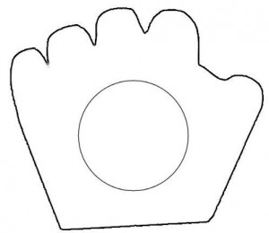 Number 1 Baseball Fan Hand – About Family Crafts